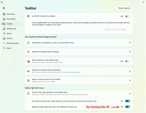 How Do I Disable Start S Context Menu In Taskbar Forum Post By Prachsingh