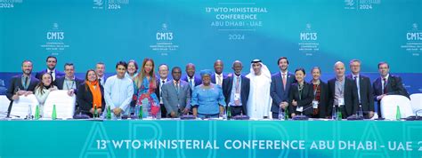 Thirteenth Wto Ministerial Conference Abu Dhabi February 2024