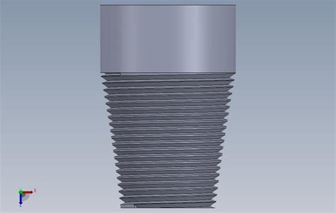 锥面螺纹solidworks 2016模型图纸免费下载 懒石网