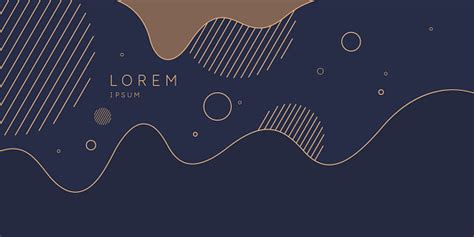 역동적인 파도가 있는 포스터 최소한의 스타일로 벡터 그림 추상 배경입니다 배경 주제에 대한 스톡 벡터 아트 및 기타 이미지