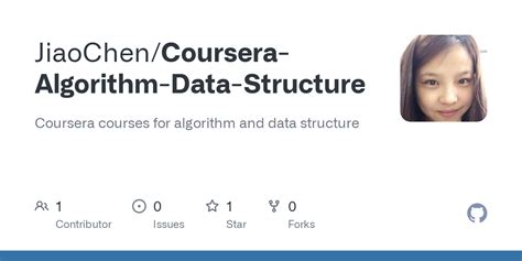Github Jiaochencoursera Algorithm Data Structure Coursera Courses
