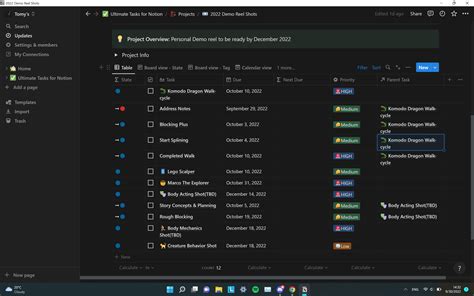 hide subtasks from view r notion