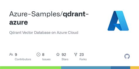 Qdrant Azurelocal Docker Deploymentreadmemd At Main · Azure Samples