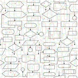 Flowchart Diagrams Background Stock Vector Royalty Free FreeImages