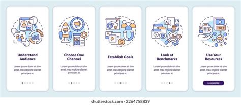Types Benchmarking Onboarding Mobile App Screen Stock Vector Royalty Free 2574397217 Types Benchmarking Onboarding Mobile App Screen Stock Vector Royalty Free 2574397217