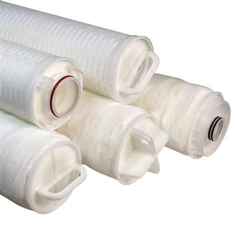 High Flow Folding Filter Element Pp High Flow Filter Element Carbon Bed