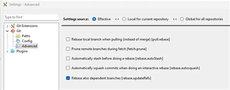 Support For The Rebase Option Update Refs · Issue 11333 · Gitextensionsgitextensions · Github
