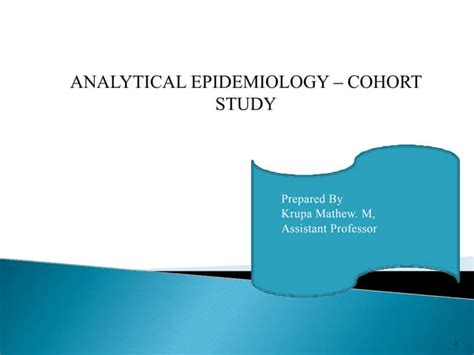 Cohort Studypptx Ppt