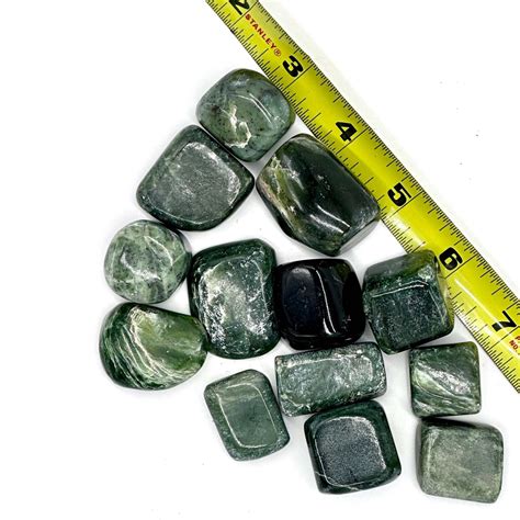 Bowenite Tumbled Stone The Stone Of The Warrior Crystal Treasures Co