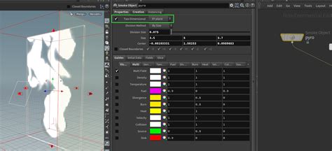understanding the pyro sim node in houdini john player