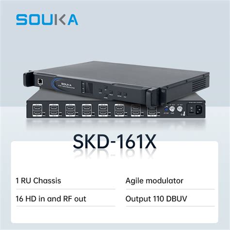 Coaxial Tv Modulator 1 Ru Chassis Agile Modulator 16 Hd Modulator Hd Modulator And Analog Headend