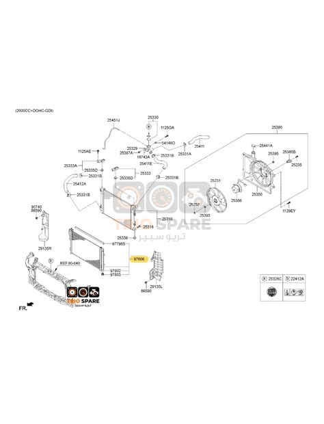 Condenser Assy Cooler Hyundai Elantra 2014 2016 976063x600