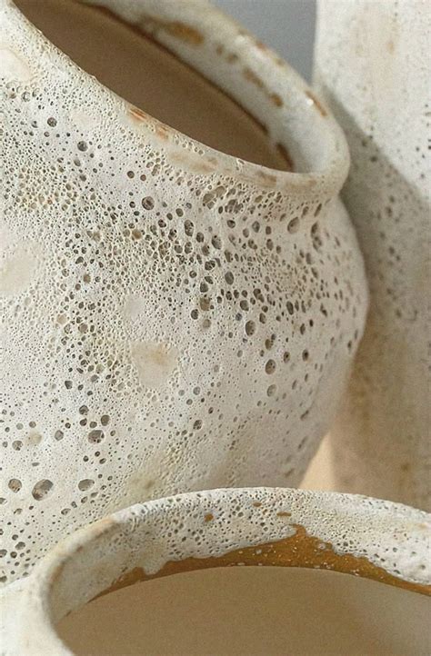 Ceramic Bubble Glaze Textured Vase Ceramic Pots Vase Ceramics