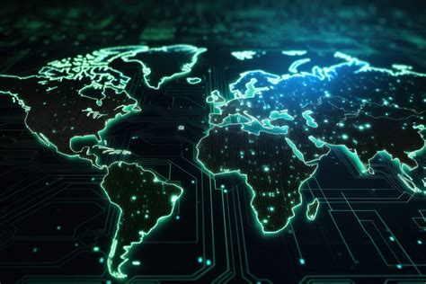 Asia Map Digital Cyber Background Premium Photo Illustration Rawpixel