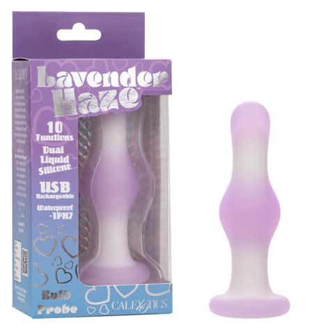 LAVENDER HAZE BULB VIBRATING PLUG Deja Vu Love Boutique Vista CA