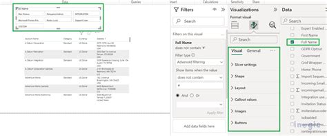 New Slicer Visual In Power Bi Report Within Microsoft Dynamics 365 Crm