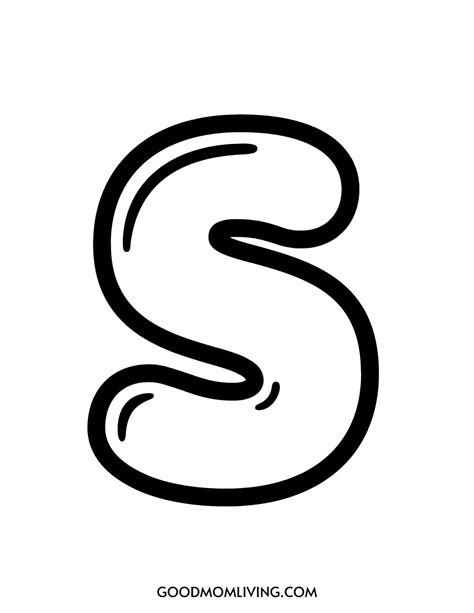 Bubble Letter X To Print And Color Free Download Good Mom Living