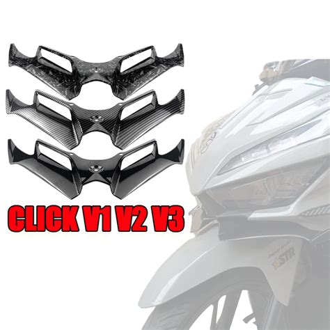 For Honda Click 125i 150 160 V1 V2 V3 Motorcycle Winglet Aerodynamic