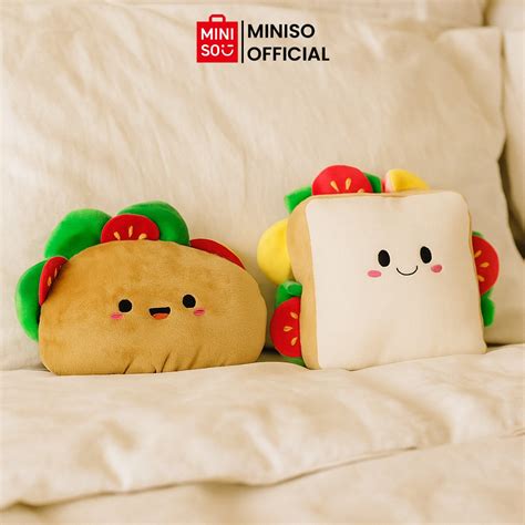Jual Miniso Toy Miniso X 8in Food Plush Toy Boneka Karakter Lucu