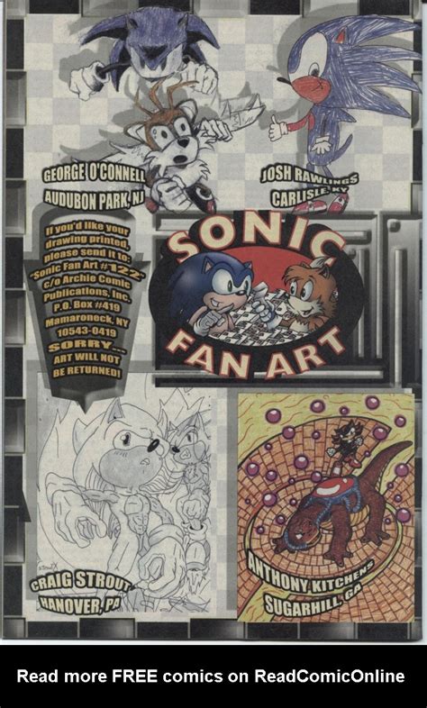 Read Online Sonic The Hedgehog Comic Issue 122