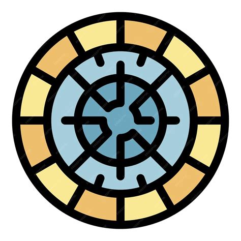 Premium Vector Circle Paving Icon Outline Circle Paving Vector Icon