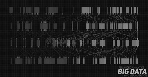 Big Data Grayscale Visualization Futuristic Infographic Information Aesthetic Design Visual