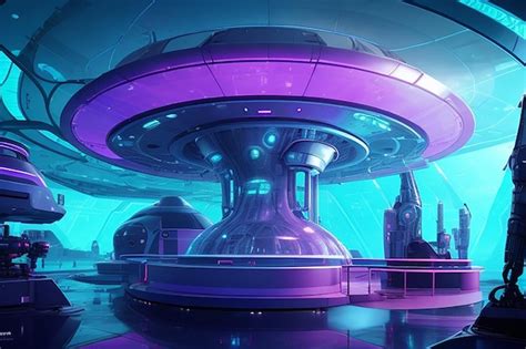 Premium Ai Image Exoplanetary Weather Control Lab