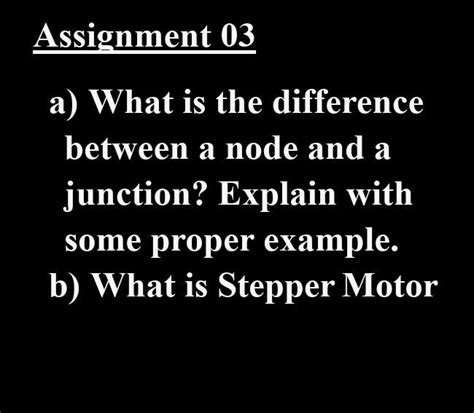 Solved Assignment A What Is The Difference Between A Chegg