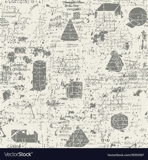 Seamless Pattern With Handwritten Text Lorem Ipsum