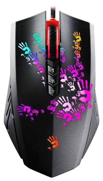 A4Tech Bloody Blazing A60 Wired Gaming Mouse Black Veli Store