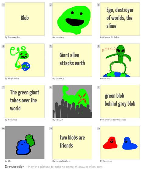 Blob Drawception