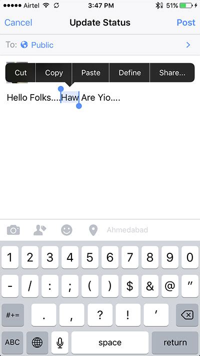 Swift I Want Native IOS Copy And Paste UI On UILabel Stack Overflow