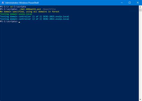 Active Directory Health Check With Powershell Script Ali Tajran