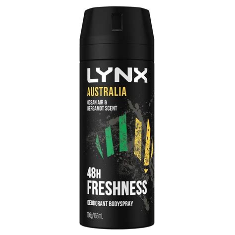 Lynx Deodorant Body Spray Australia 165ml Big W