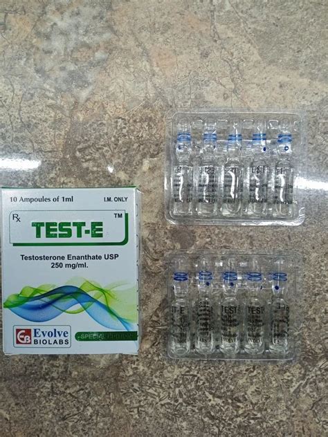 Liquid 250mg Test E TESTESTERONE Injection Packaging Size Per Vail 1 ML At 150 Vial In Nagpur