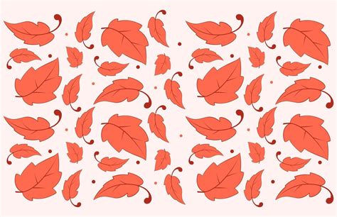 Free Autumn Leaf Pattern Vector Autumn Colorful Leaf Pattern 30758443 Vector Art At Vecteezy