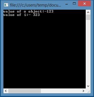 Boxing And Unboxing In C