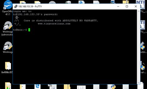 Ssh And Tiny Core On Network Computer