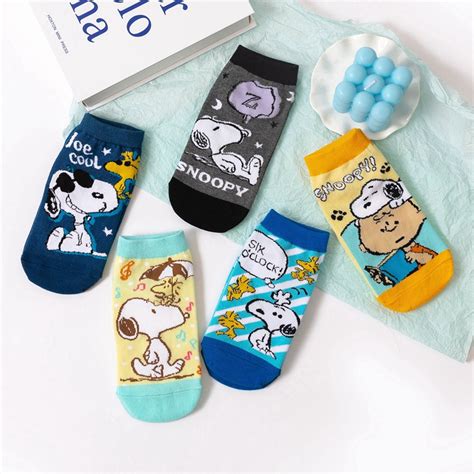 Snoopy Socks Candy Color Socks Cute Women Socks Aldult Shopee Philippines