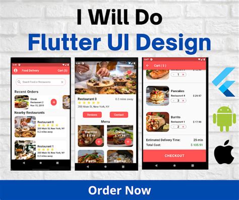 Design Flutter Apps Flutter Ui Convert Figma To Flutter By Tipu Fiverr