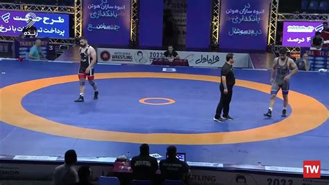 مجتبی گلیج امیر حسین فیروز پور 97کیلوگرم نماشا