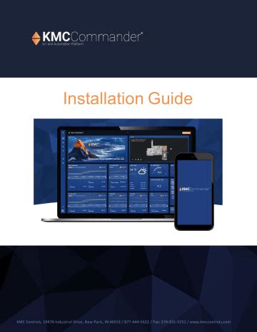KMC Controls KMC Commander Installation Guide Manualzz