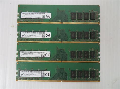 Used Micron GB X GB PC T DDR Mhz Memory RAM Kit
