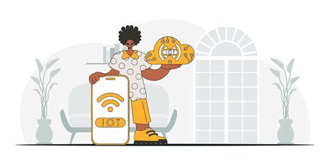 현대적인 일러스트레이션 스타일로 구름 드라이브를 잡고 있는 사람의 그림 가벼운에 대한 스톡 벡터 아트 및 기타 이미지 가벼운 극단 지형 긴급 개념 Istock