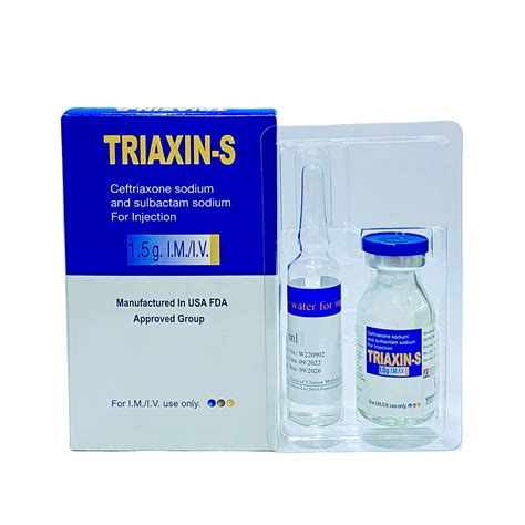 Rocephin Injection Im 1g Ceftriaxone Medecify