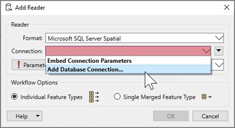 Using Database Connections