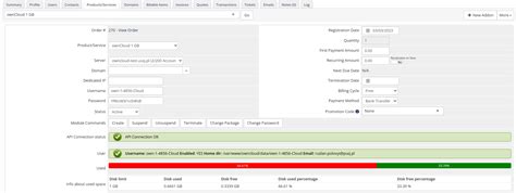 Puq Owncloud Provisioning And Automation Module Whmcs Marketplace