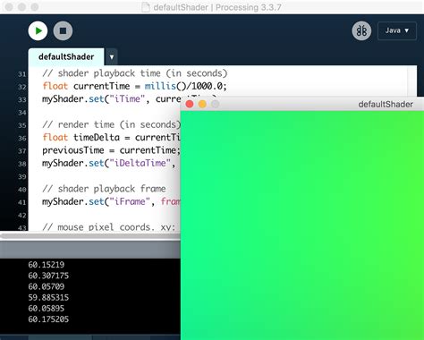 Porting GLSL From Shadertoy To Processing Gallery Processing Foundation