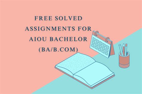 Aiou Bachelor Babcom Free Solved Assignments Spring 2025