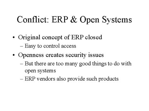 Chapter 10 Advanced Technology Erp Boltons Middleware Security